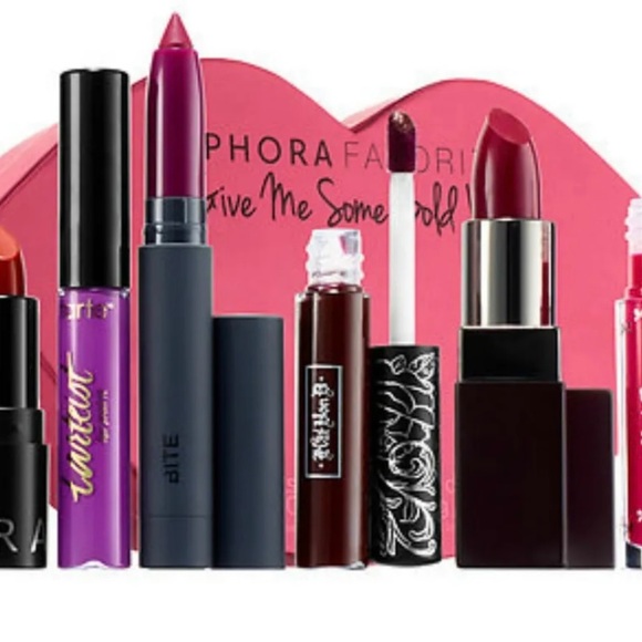 Sephora | Makeup | Sephora Give Me Some Bold Lip 6pc Sampler Tarte Kat ...